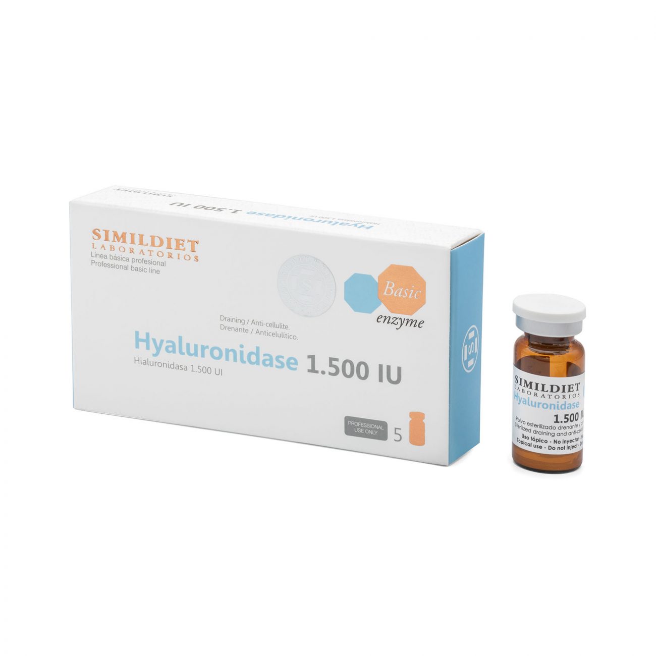 BASIC enzyme COLLAGENASE 150 IU - Simildiet Laboratorios